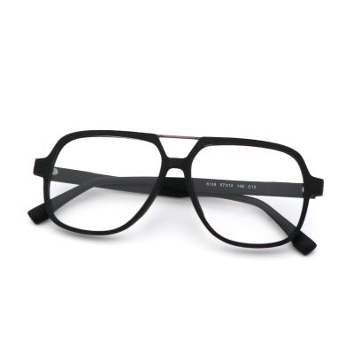 China Handmade Retro Imitation Wood Acetate Optical Glasses Frame For Men And Women for sale