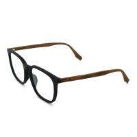 China 2024 Unique Polygons Wood Grain Acetate Glasses Frame MR 8082 for sale