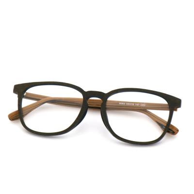 China Wholesale Glasses Imitation Wood Acetate Glasses Frame Custom Order for sale