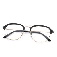 China Polygons Wood Grain Acetate Optical Frames For Men And Women MR 8120 for sale