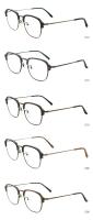 China Polygons Wood Grain Acetate Optical Frames For Men And Women MR 8120 for sale