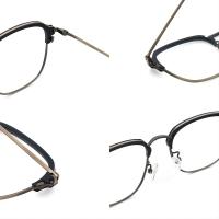 China Polygons Wood Grain Acetate Optical Frames For Men And Women MR 8120 for sale