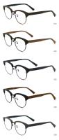 China Modern Stylish Fluent Acetate Optical Frame Wholesale Eyewear for sale