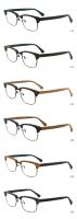 China Full Rim Custom Order Acetate Optical Glasses Frame MR 12321 for sale