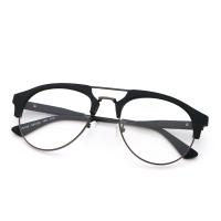 China Temple Adjustable Imitation Wood Acetate Optical Glasses MR 15144 for sale