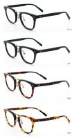 China Full-rim Frame Enduro Wood Grain Acetate Optical Glasses Frame For Men And Women for sale