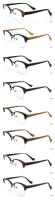 China Handmade Retro Wood Grain Acetate Optical Glasses Frame MR H002 for sale