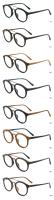 China Elliptic Frame Stylish Wood Copy  Acetate Glasses Frame MR 098.2 for sale