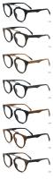 China Vintage Manual Wood Grain Acetate Optical Glasses Frame MR 0361 for sale