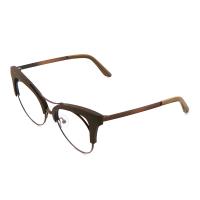 China Handmade Imitation Wood Acetate Optical Glasses Frame MR 0363 for sale