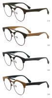 China Cheap And Fine Imitation Wood Acetate Optical Glasses Frame MR 0366 for sale
