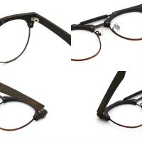 China Cheap And Fine Imitation Wood Acetate Optical Glasses Frame MR 0366 for sale