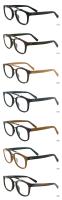 China Multicolor Wood Grain Collection Acetate Optical Frame MR 0369 for sale