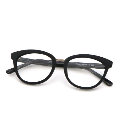 China Vogue Artisanal Wood Grain Acetate Optical Glasses Frame MR 0461 for sale