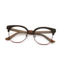 China Compound Color Imitation Wood Acetate Glasses Frames MR 0462 for sale