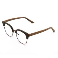 China Compound Color Imitation Wood Acetate Glasses Frames MR 0462 for sale