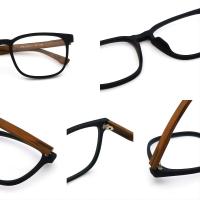 China Imitation Wood Optical Frames Acetate Glasses Frame MR 1688 for sale