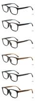 China Full-rim Frame Vintage Compound Color Acetate Glasses Frame MR 1689 for sale