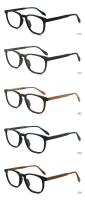 China Small Wood Grain Glasses Frames Manual Acetate Optical Frames for sale