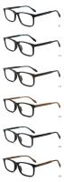 China Wood Grain Eyeglasses   Wood Copy Acetate Optical Glasses Frame for sale