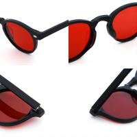 China Custom Logo Retro Personality Acetate Frame Fad Popular MR 98A10 for sale