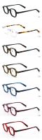 China Elliptic Handmade Acetate Optical Frames Wholesalers MR 98008 for sale
