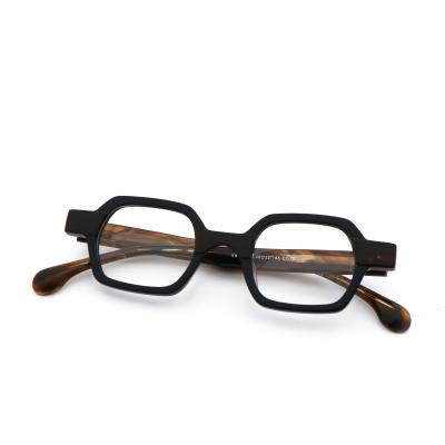 China Retro Fashion Personality Acetate Optical Glasses Frame Unisex MR 98022 for sale