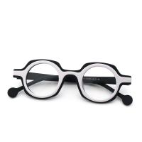 China Black Brown Blue Acetate Glasses Optical Frames MR 98061 for sale