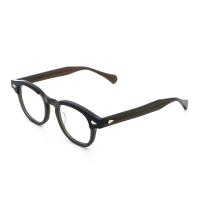 China Custom Classic Acetate Glasses Colored Full-Rim Fashion Individuality for sale
