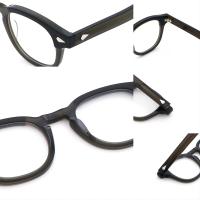 China Custom Classic Acetate Glasses Colored Full-Rim Fashion Individuality for sale
