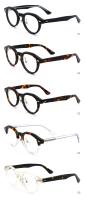 China Light Men'S Acetate Glasses Black Colorsful Stylish Artisanal Acetate Optical for sale