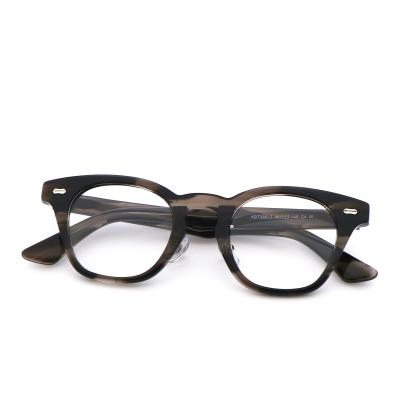 China Unique Hand Made Retro Personalized Acetate Optical Frame MR 98613 for sale