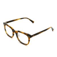 China Square Pink Small Round Acetate Glasses Handmade Full-Rim Frame Personal for sale