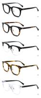 China Square Pink Small Round Acetate Glasses Handmade Full-Rim Frame Personal for sale