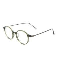 China Classic Mens Round Acetate Glasses Optical Frame MR 98856 for sale