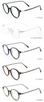 China Classic Mens Round Acetate Glasses Optical Frame MR 98856 for sale
