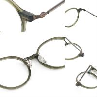 China Classic Mens Round Acetate Glasses Optical Frame MR 98856 for sale