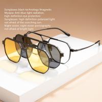 China High Quality Pure Titanium Aluminum Magnetic Clip On Glasses for sale