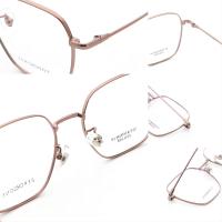 China Fad High Elastic Vintage Beta Titanium Glasses Frame ZTO 028 for sale