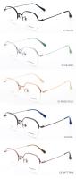 China IP Plating Optical Frames Retro Beta Titanium Glasses Frame for sale