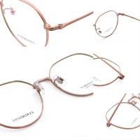 China Vintage Beta Titanium Eyeglasses Titanium Frames Portability  Fashion for sale
