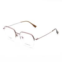 China Titanium Half Frame Glasses Polygons Titanium Glasses Beta Titanium Frame Glasses for sale