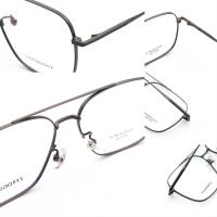 China Vintage Light Weight Pure Beta Men'S Titanium Eyeglasses Frames Girls Boys Glasses for sale