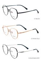 China Tidal Current Full Rim Multicolored Beta Titanium Glasses Frame for sale