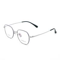 China New Fashionable Good Elasticity Unisex Beta Titanium Glasses Frame for sale