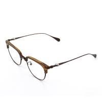 China Wood Grain Eyeglass Frames Imitation Wood Acetate Glasses MR 3317 for sale