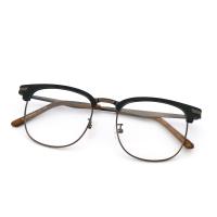 China Imitation Wood Aetate Glasses Optical Eyewear For Men And Woman for sale