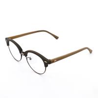 China Handmade Wood Grain Glasses Wood Copy Acetate Eyeglass Frame MR 4246 for sale
