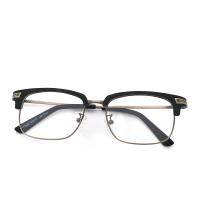 China Imitation Wood Vintage Compound Color Acetate Glasses Frames MR 5352 for sale