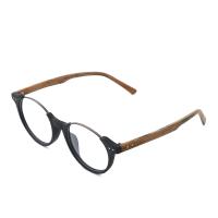 China Wood Grain Retro Optical Eyeglasses Handmade Acetate Glasses MR 5359 for sale